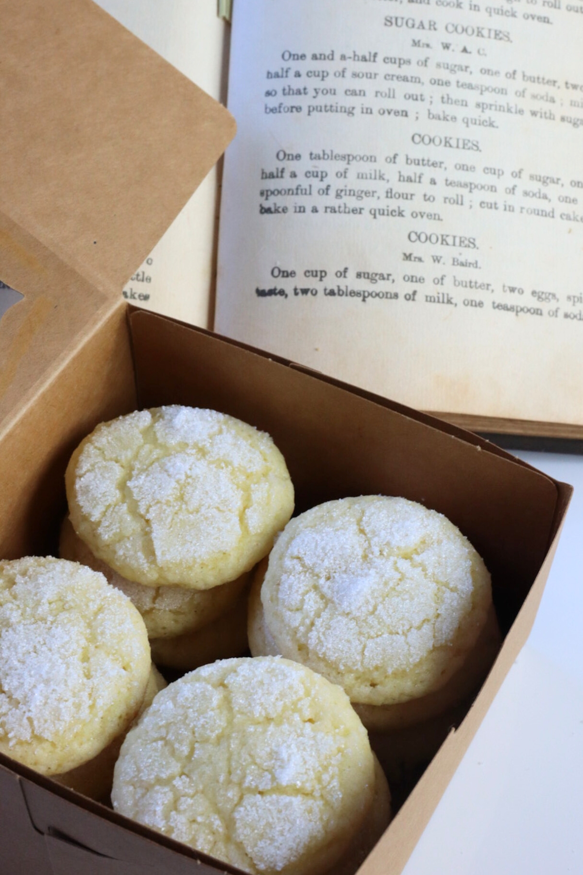 Sugar Cookies (1877) - The 1800's Housewife